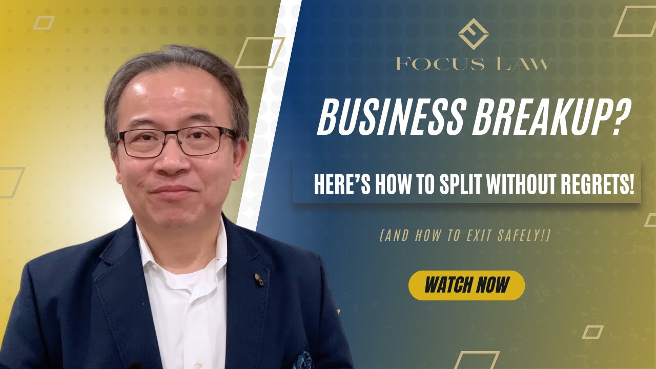 The UGLY TRUTH About Breaking Up a Business Partnership! - Focus Law LA